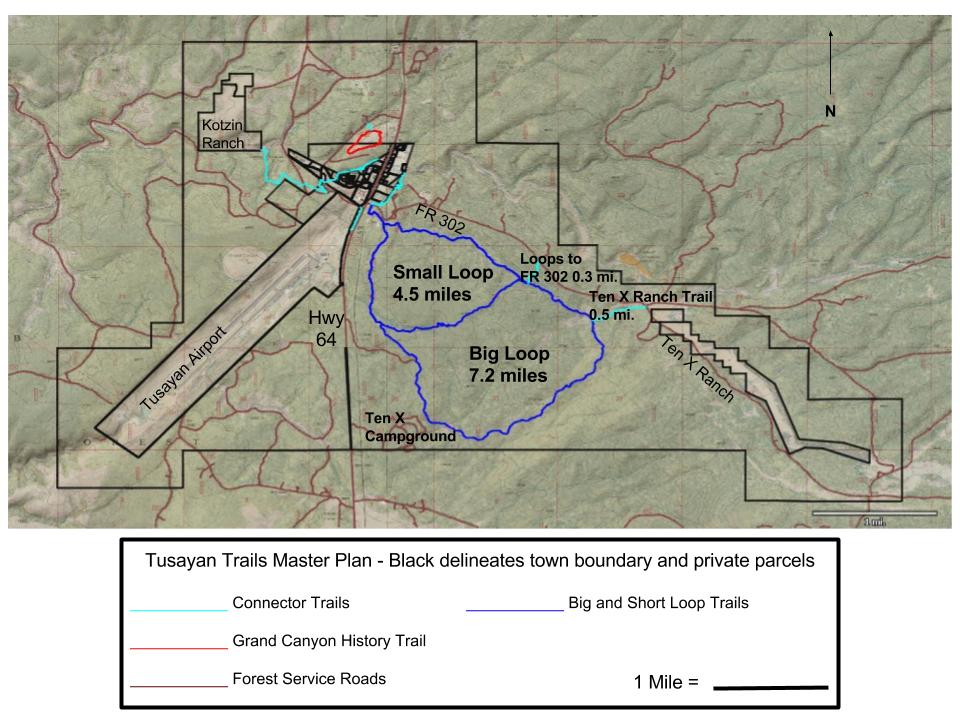 Tusayan Community Trails Master Plan Approved by Town Council – Trails ...